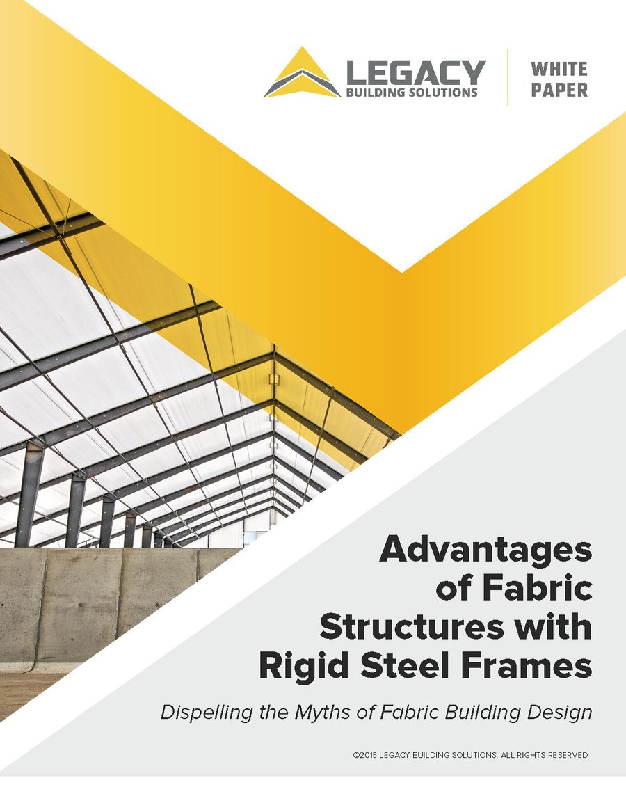 Advantages of Fabric Structures with Rigid Steel Frames